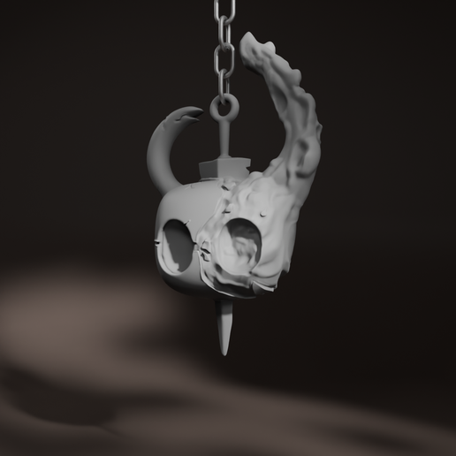 🔑 Hollow Knight Action Figure (key ring)・ 3D File for 3D printing・Cults