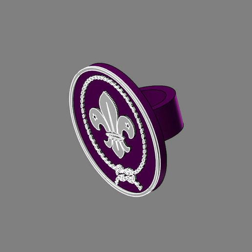 STL file SCOUT HANDKERCHIEF KNOT 🪢 ・3D printing design to download・Cults