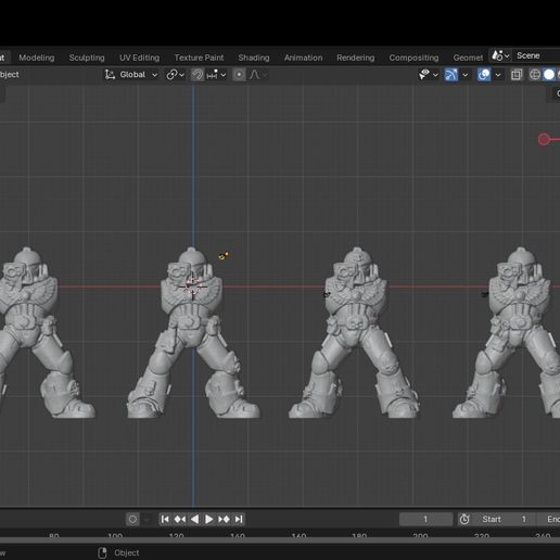 🎲 Second Iteration Devo Boys (just the bods)・ STL File for 3D printing・Cults