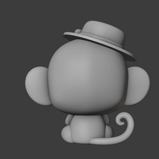 🐒 Monkey・ STL File for 3D printing・Cults