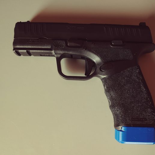 👽 Springfield Hellcat Pro 17 round mag extension・ STL File for ・Cults