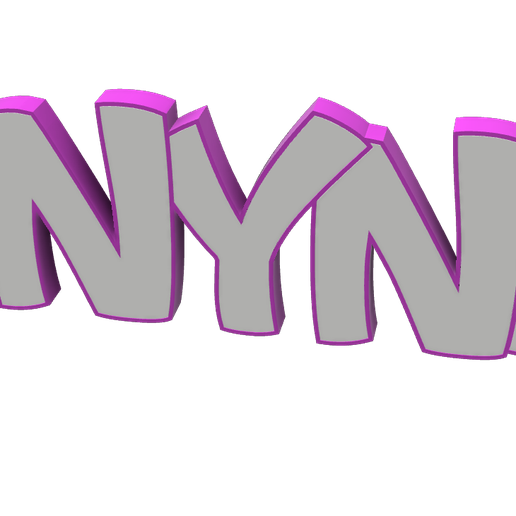 STL file first name Nyna 🔦 ・3D printable design to download・Cults