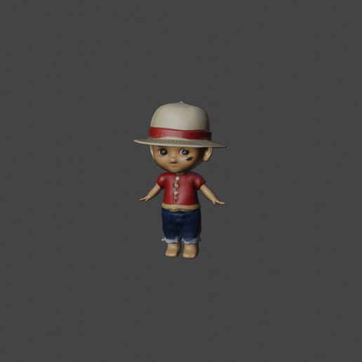 STL file Sonny Angel Luffy 👼 ・3D printing template to download・Cults