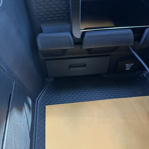 🐏 2019-2026 Ram 1500 Center Console Cubby Drawer・ 3MF File for 3D ...