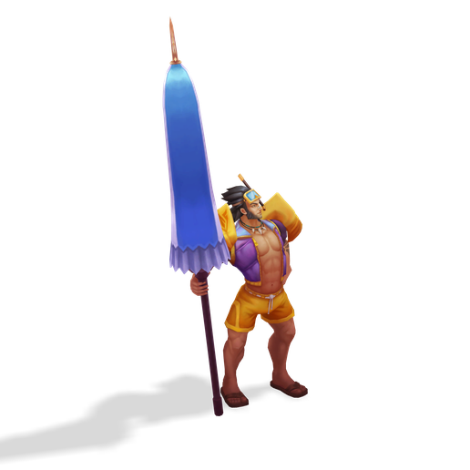Fichier STL Pool Party Jarvan IV League of Legends 3D print model 🎱 ...
