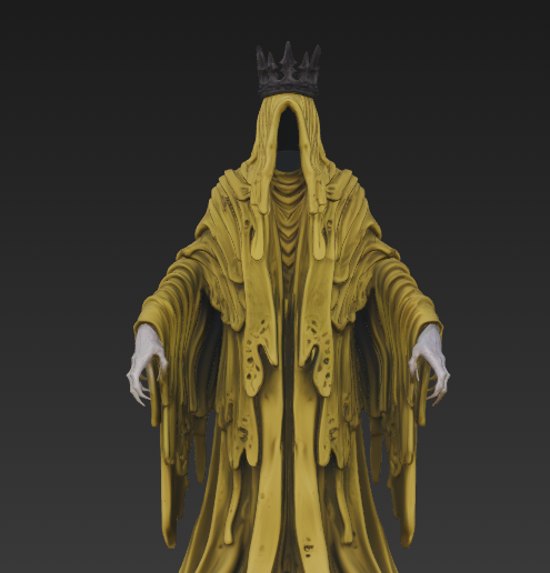 🎲 Hastur - Lovecraftian STL Figure・ STL File for 3D printing・Cults