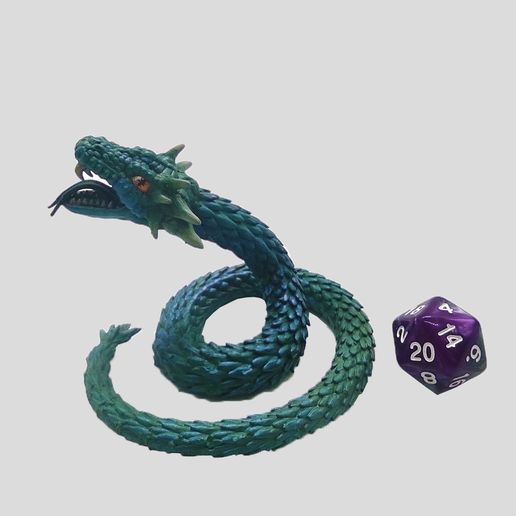 🎲 Basilisk・ STL File for 3D printing・Cults
