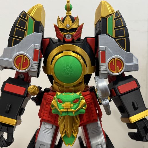 3D print POWER RANGERS THUNDER MEGAZORD • made with Bambu A1・Cults