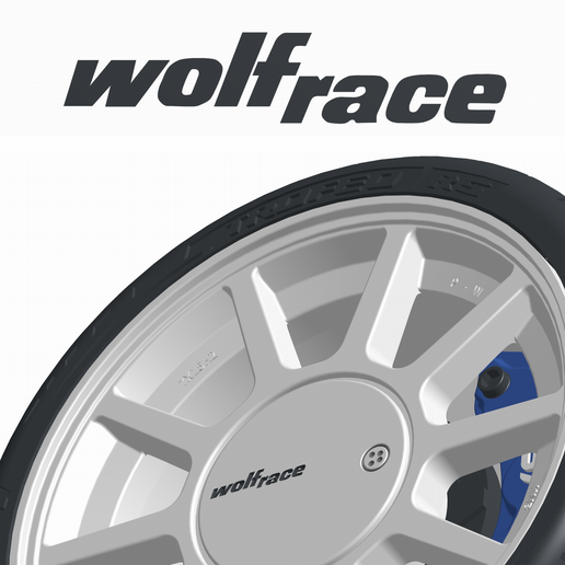 🛞 1/18 WHEEL WOLFRACE THRUST RANGE 1985 - NISSAN NISMO R400 LMGT1 GTR ...