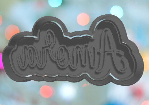 🍪 Amora Cookie Cutter・ STL File for 3D printing・Cults