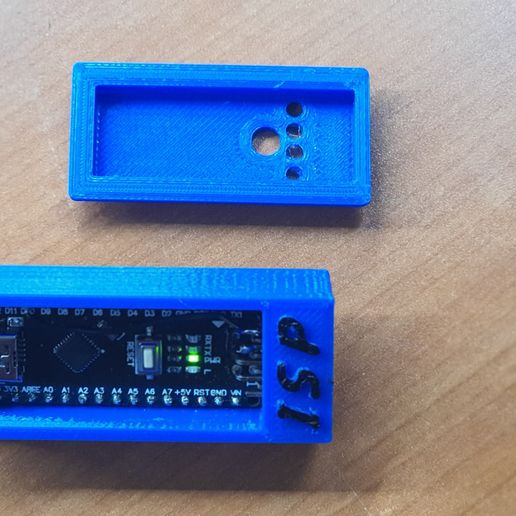 Download STL file Aruino Nano case for ISP Program downloading • 3D ...