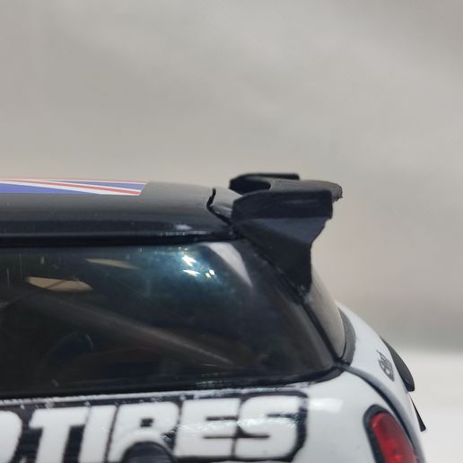 🚗 Mini Cooper S G-Wing GT Spoiler Roof hatchback R50 R53 R56 R60 scale ...