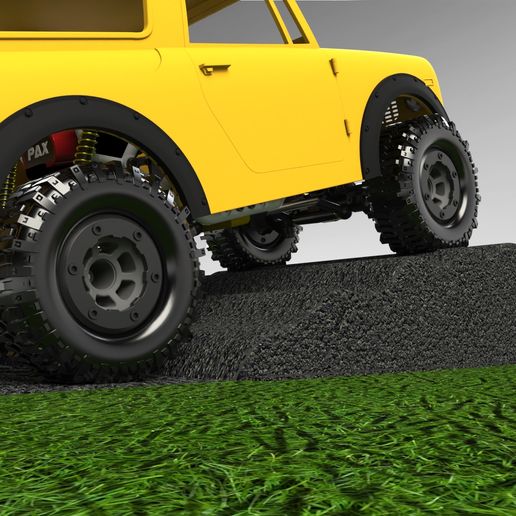 🐼 Mini Crawler Course Track・ STL File for ・Cults