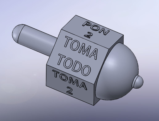 🧸 MEXICAN TOY PIRINOLA・ STL File for 3D printing・Cults