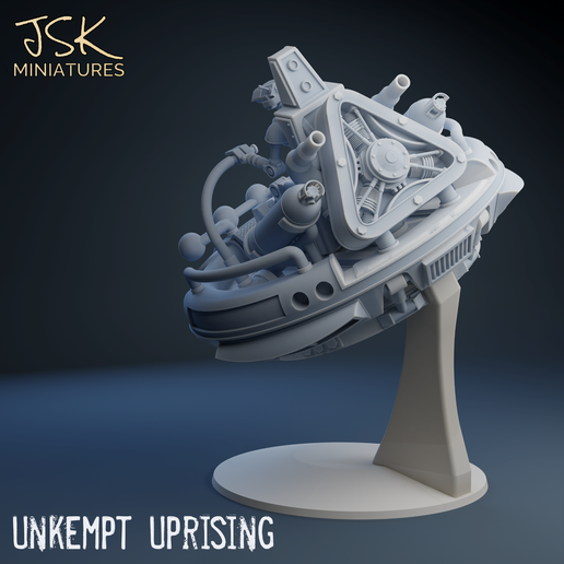 STL file Unkempt Uprising - Pod 🤖 ・Design to download and 3D print・Cults
