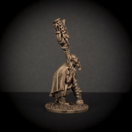 ⛪️ Gas Priest・ STL File for 3D printing・Cults