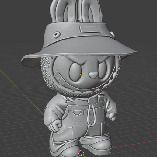 🧸 LABUBU POP MART 4 PACK・ STL File for 3D printing・Cults