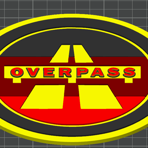 STL file Overpass Logo - Counter Strike 💻 (3MF)・3D print object to ...