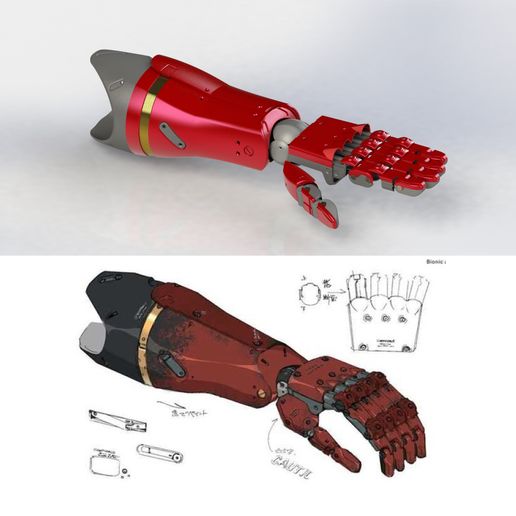 💪 MGS - Venom cyborg arm・ STL File for 3D printing・Cults