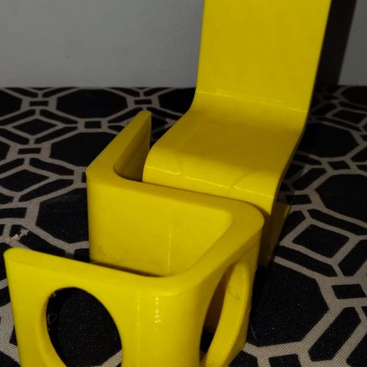 STL file barbie modurn dining chair 🪑 ・3D print design to download・Cults