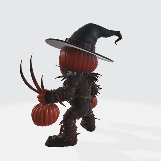 🎃 Scarecrow Model 03・ STL File for 3D printing・Cults