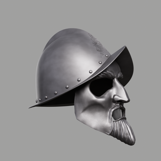 🪖 Telmarine Helmet with Mask - Narnia・ STL File for 3D printing・Cults