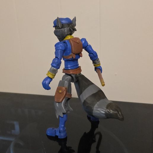 🎨 Sly Cooper Action Figure・Free STL File for 3D printing・Cults