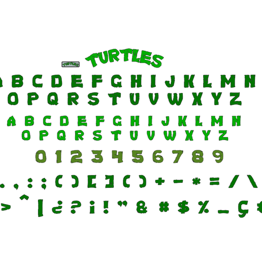 tmnt font