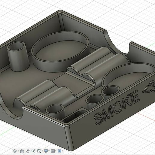 🚬 Customizable Dab Tray・ 3D File for ・Cults