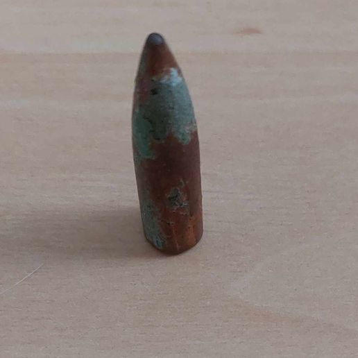 STL file 7.92mm WW1 bullet-3D scanned 🎨 ・3D printing idea to download・Cults