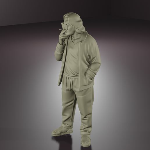 🎬 The Dude Big Lebowski Model・ STL File for 3D printing・Cults