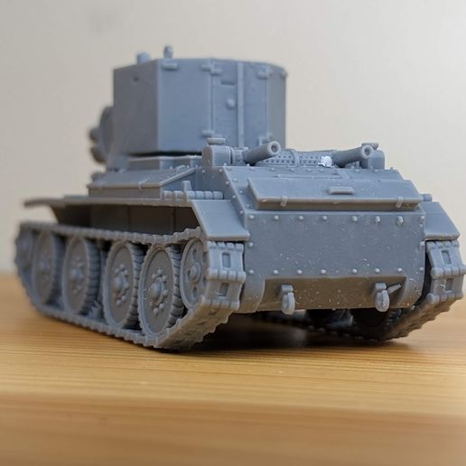 🪖 Assault tank BT-42 (Finnish, WW2)・ 3D File for ・Cults