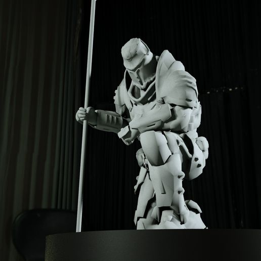 😷 Doom Eternal - Night Knight Statue・Free STL File for ・Cults