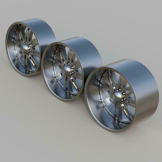 🛞 STL WHEEL DUB FOR PICK UPS・ STL File for 3D printing・Cults