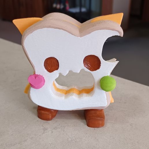 🧟 Billy Bob The Zombie Cheese Sandwich Figure・ STL File for 3D printing ...