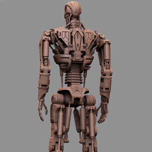 🦸 T-600 Terminator Salvation V2.・ 3D File for 3D printing and CNC ...