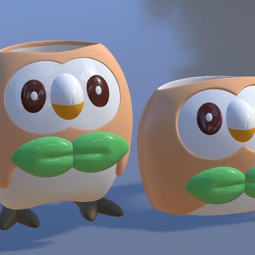 STL file ROWLETT PENCIL VASE ️ ・3D printer model to download・Cults