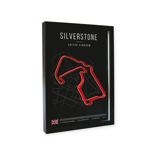 3MF file Silverstone Tracks in Relief 🛤️ ・3D printer design to download ...