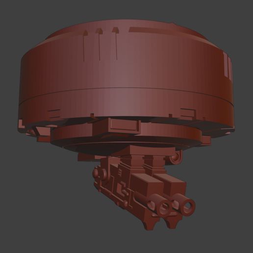 Orbital Assault Capsule Combination Riveter Turret for Vacuous Jarheads ...