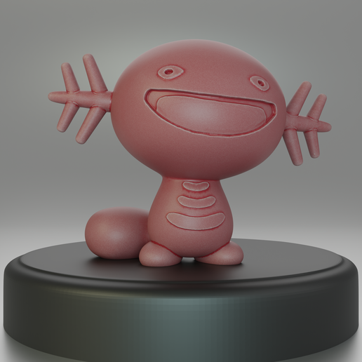 🐉 194- Wooper Pokemon Figure・ STL File for 3D printing・Cults