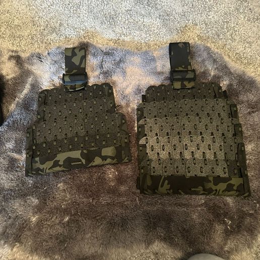 🔫 Lamella Armour Plate (for Larp or Airsoft)・ STL File for 3D printing ...