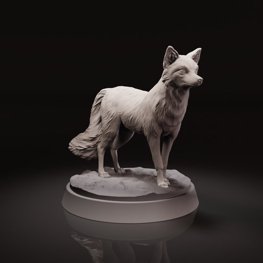🦊 Fox・ STL File for 3D printing・Cults