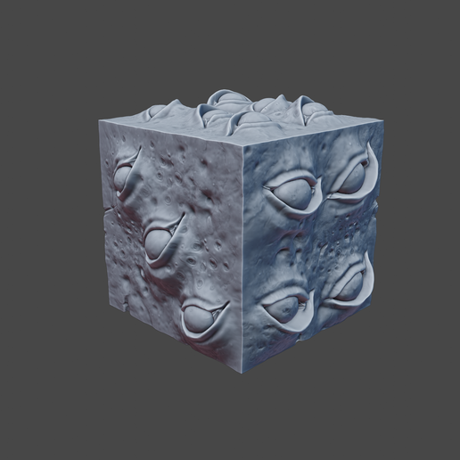 🎲 Prison Realm Gojo Satoru Dice with Dicebox - Jujutsu Kaisen・ STL File ...