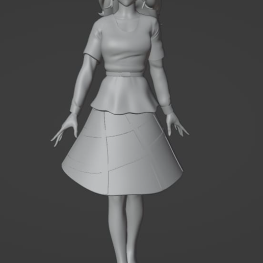 STL file minmay dress 👗 ・3D printer design to download・Cults