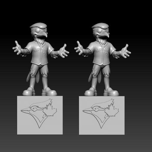 ⚾ MLB - Toronto Blue Jays mascot statue - 3d print・ 3D File for 3D ...