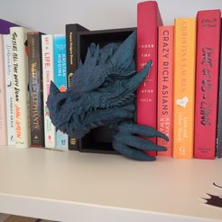 3D printing Dragon Emerging- Book Nook • made with Bambu Labs P1P・Cults