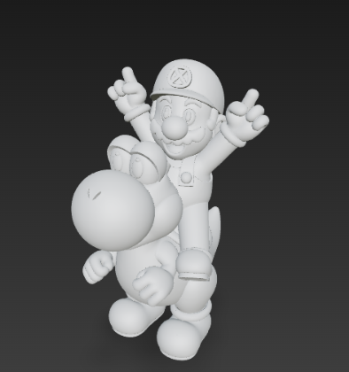 🎮 Mario & Yoshi・ STL File for 3D printing・Cults