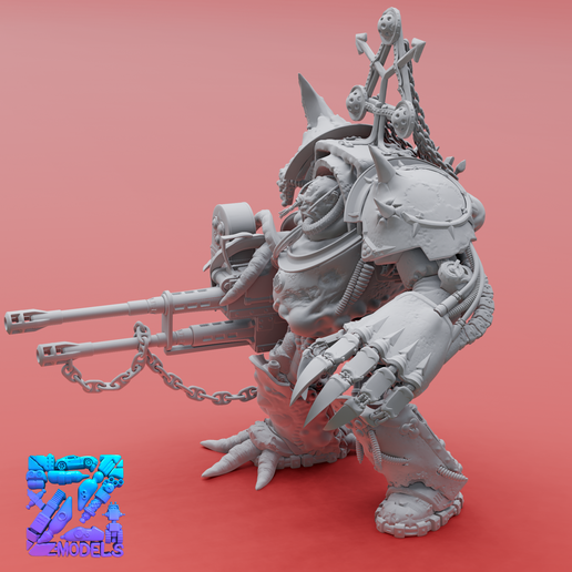 🆓 Blightlord Terminator・ 3D File for 3D printing・Cults