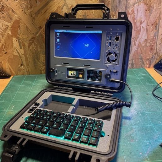 🖥️ My Cyberdeck・Free STL File for 3D printing・Cults