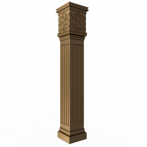 3D file Column Capital 1303 🪞 ・3D print object to download・Cults